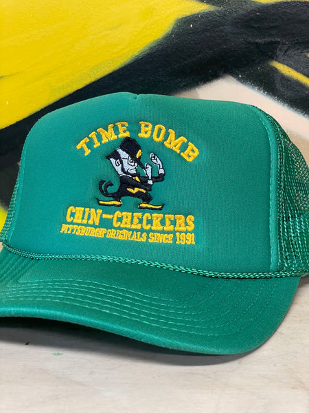 Chin-Checkers Trucker Hat – timebombshop